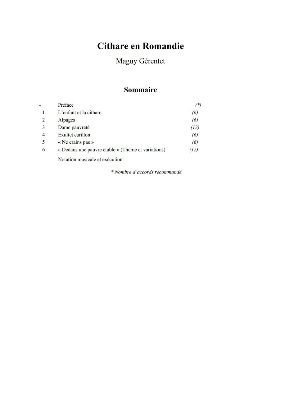 Cithare en Romandie - Laboutiqueducithariste